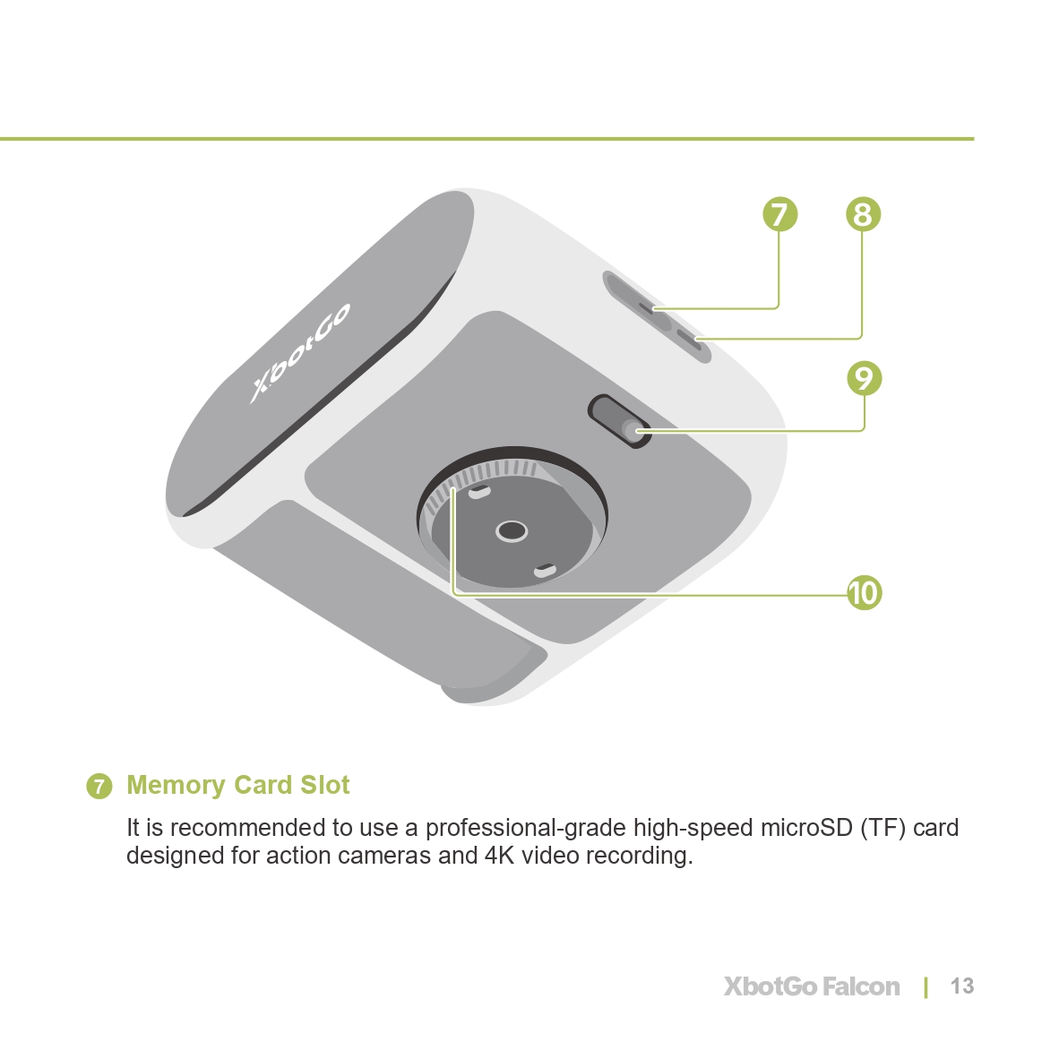 XbotGo Falcon User Manual (v2.3 Mar 2026） – XbotGo