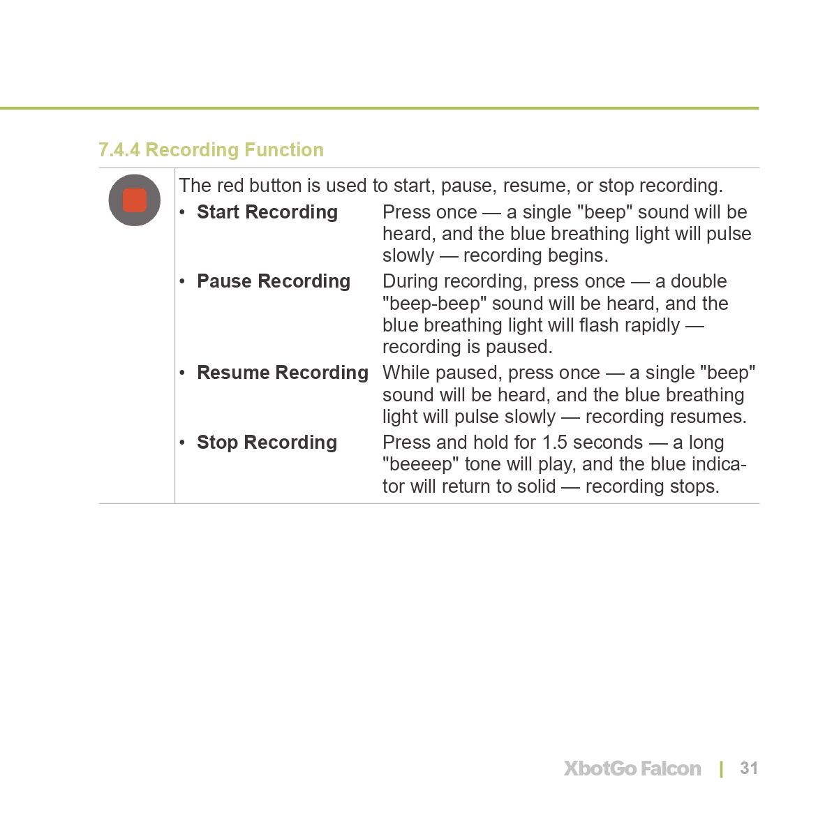 XbotGo Falcon User Manual (v2.3 Mar 2026） – XbotGo