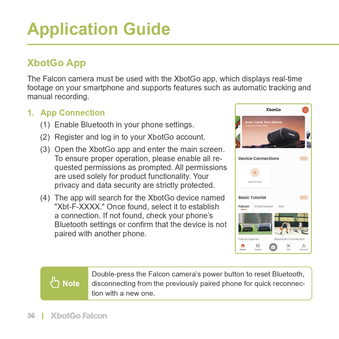 XbotGo Falcon User Manual (v2.3 Mar 2026） – XbotGo