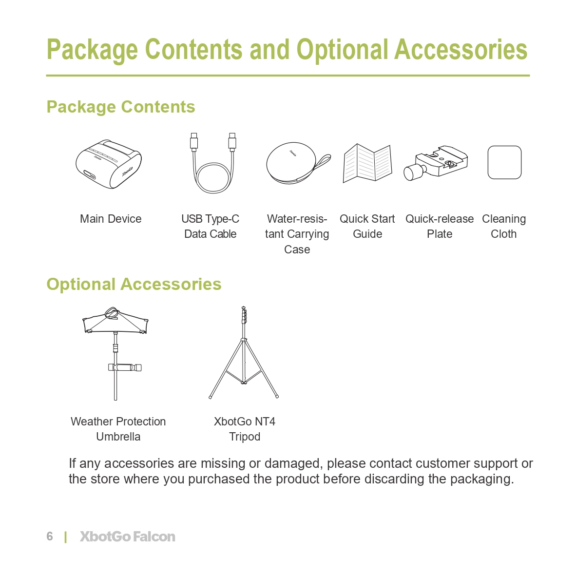 XbotGo Falcon User Manual (v2.3 Mar 2026） – XbotGo