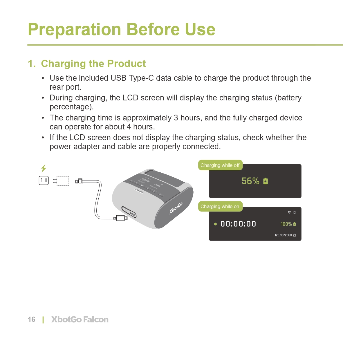 XbotGo Falcon User Manual (v2.3 Mar 2026） – XbotGo